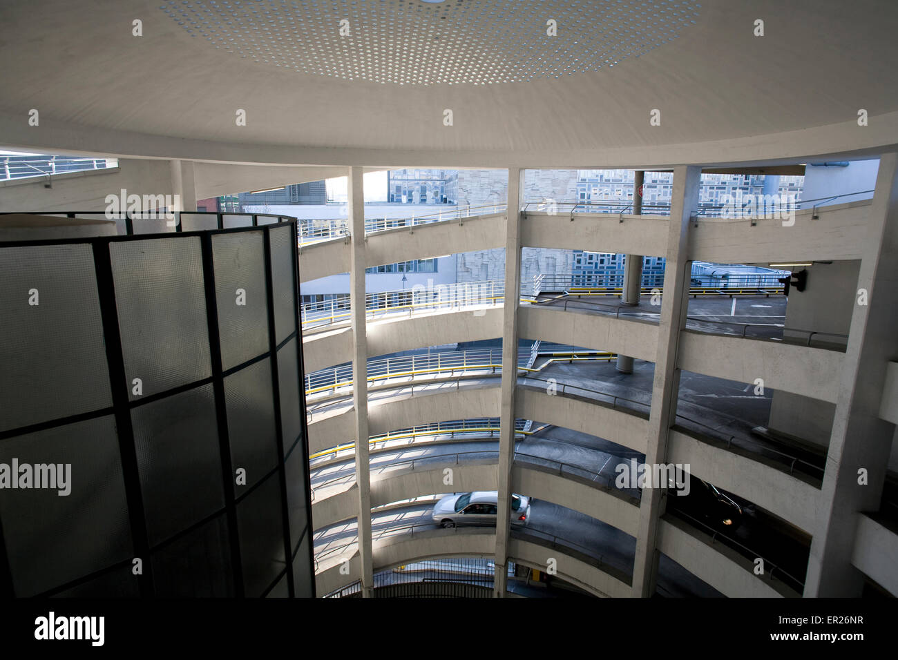 DEU, Germany, Cologne, multi-storey car park of the Kaufhof department ...