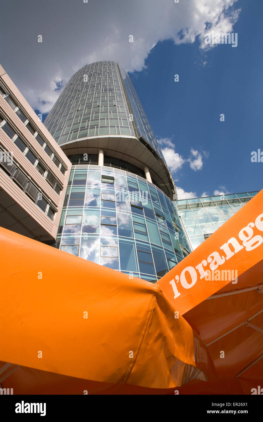 Europe, Germany, Cologne, the Cologne Triangle skyscraper in the ...