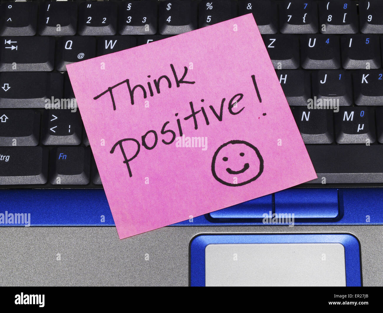 Smiley positive attitude post it hi-res stock photography and images ...
