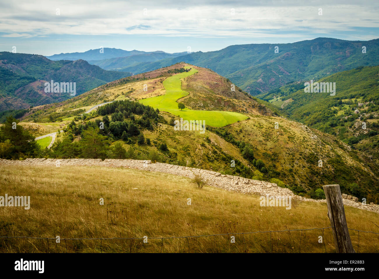 causses france french landscape Stock Photo - Alamy