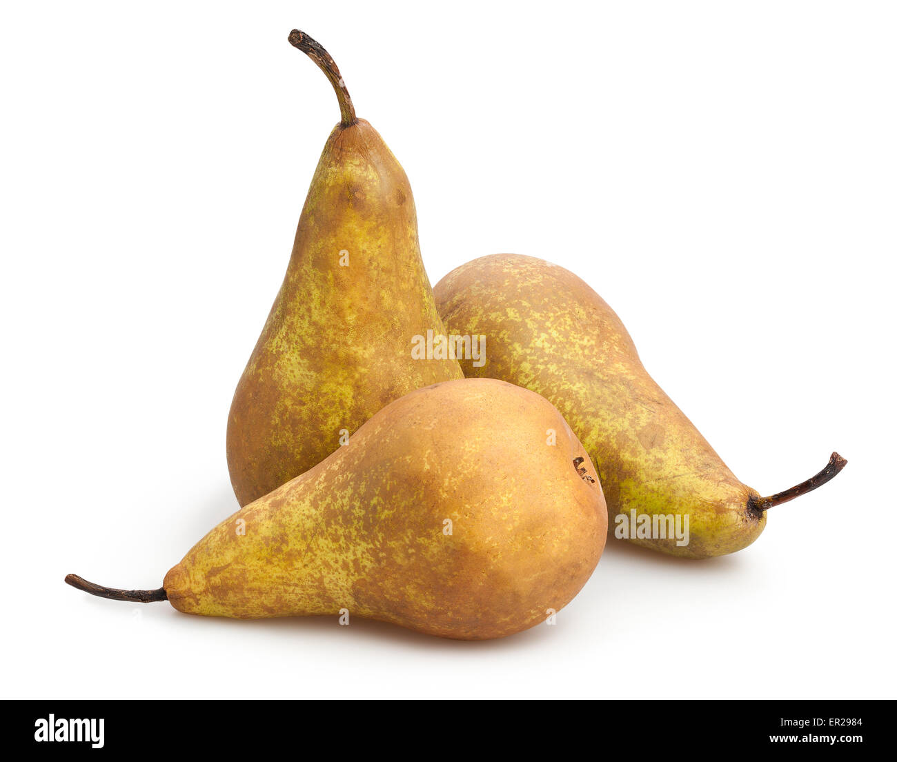 Three isolated pears hi-res stock photography and images - Alamy