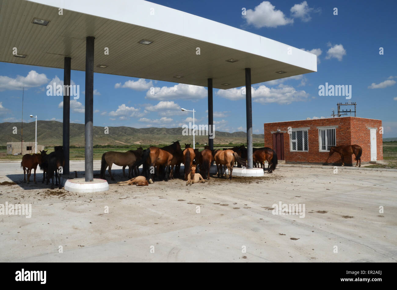 Roadside rest station hi-res stock photography and images - Alamy