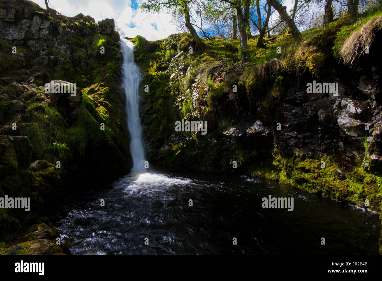 Linhope spout waterfall hi-res stock photography and images - Alamy