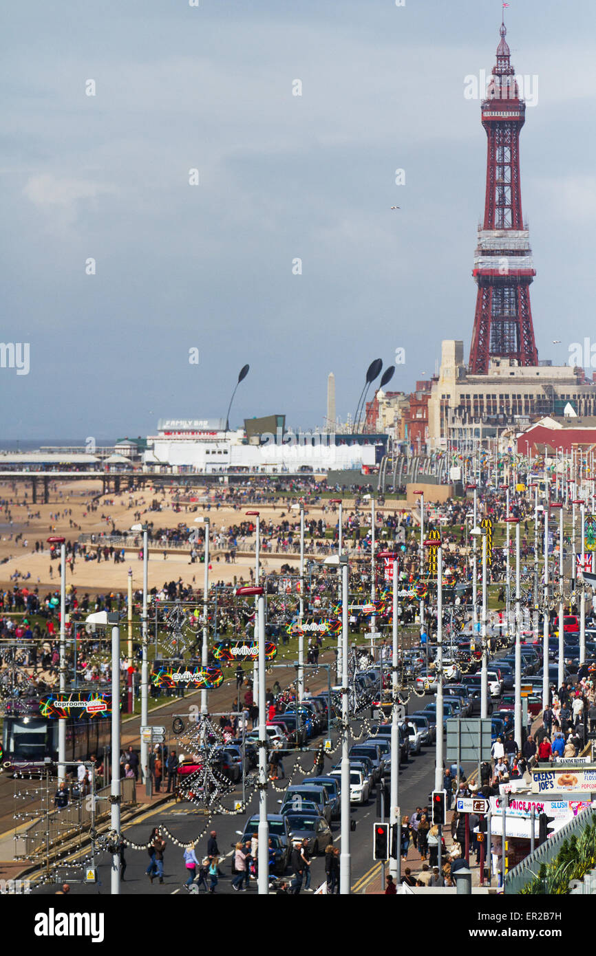 Blackpool, Lancashire, UK. 25th May, 2015. Red Arrow SkyForce Opens ...