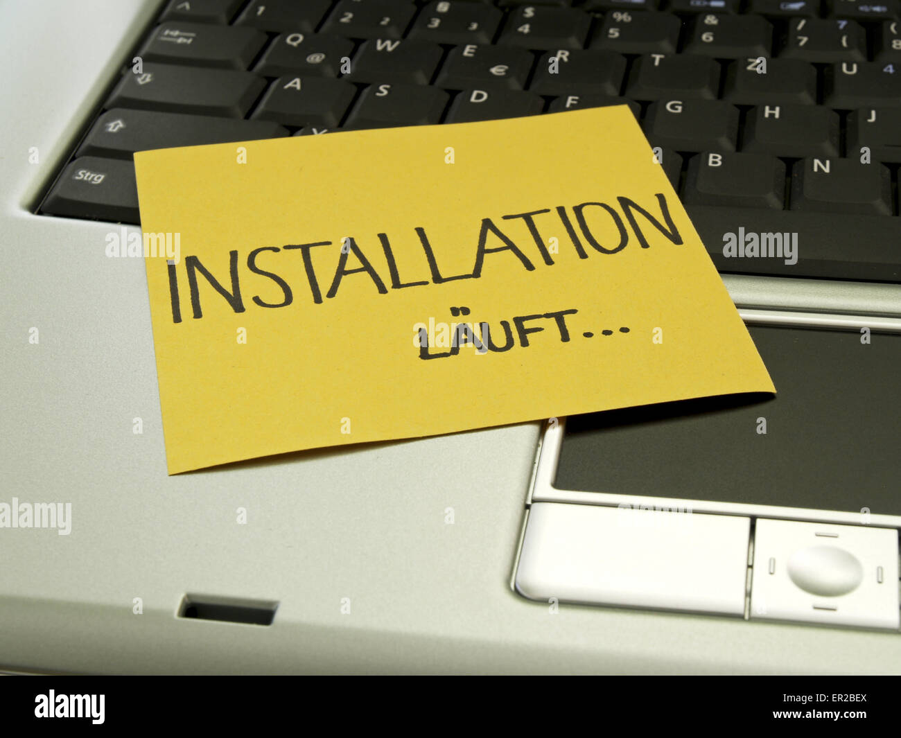 Notice of installation hi-res stock photography and images - Alamy