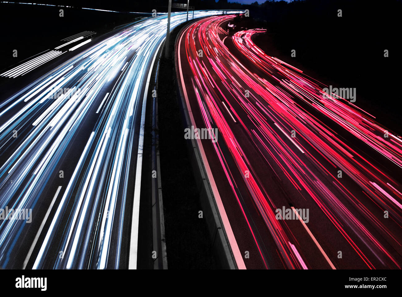 Long exposure cars hi-res stock photography and images - Alamy