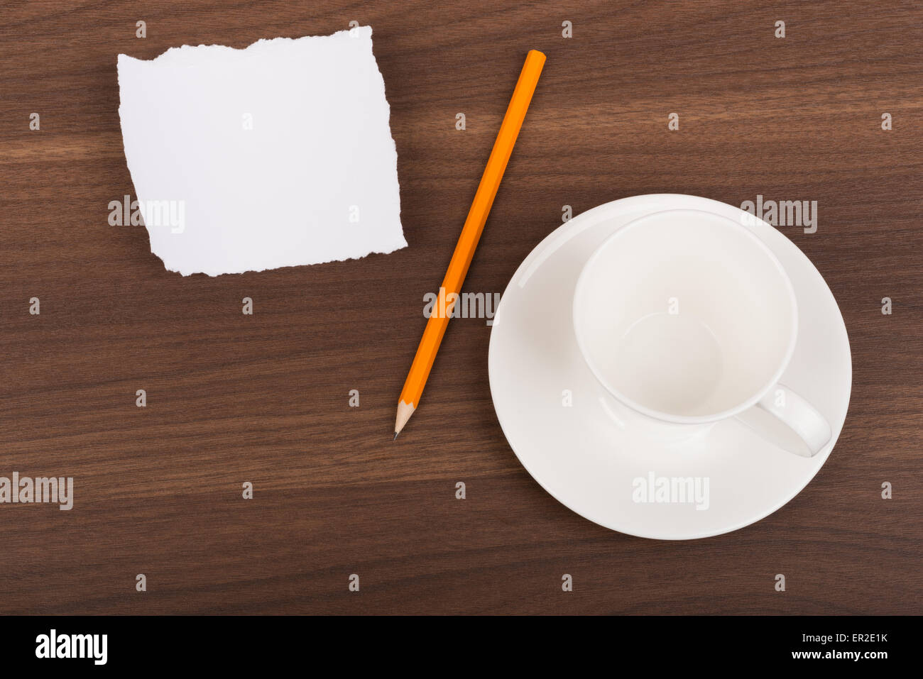 Blank piece of paper Stock Photo - Alamy