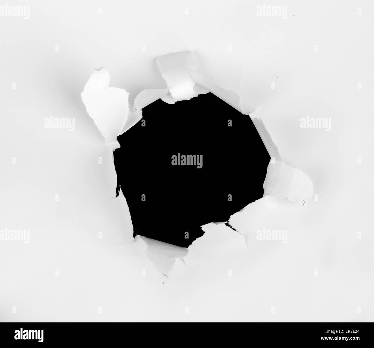Blank piece paper in Black and White Stock Photos & Images - Alamy