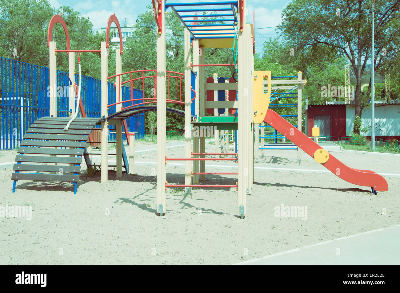 Playground house children hi-res stock photography and images - Alamy