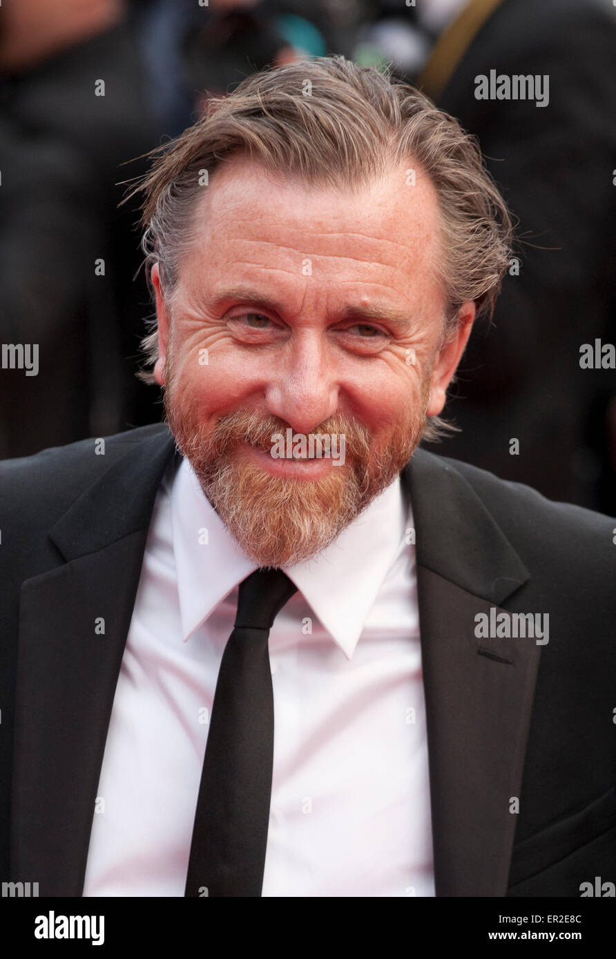 Cannes, France. 24th May, 2015. Actor Tim Roth at the Closing ceremony ...
