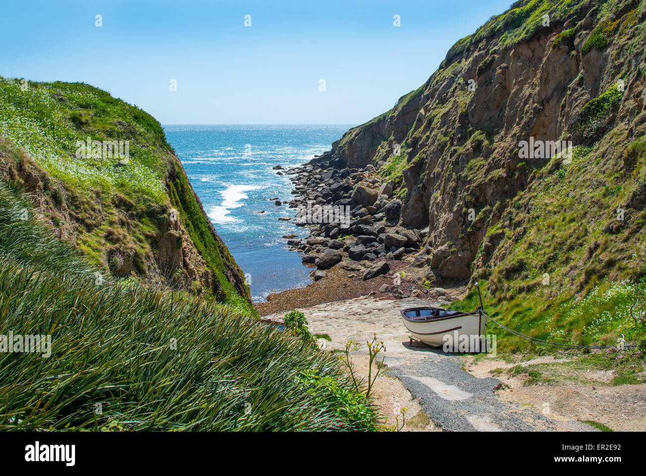 Poldark bbc beach hi-res stock photography and images - Alamy