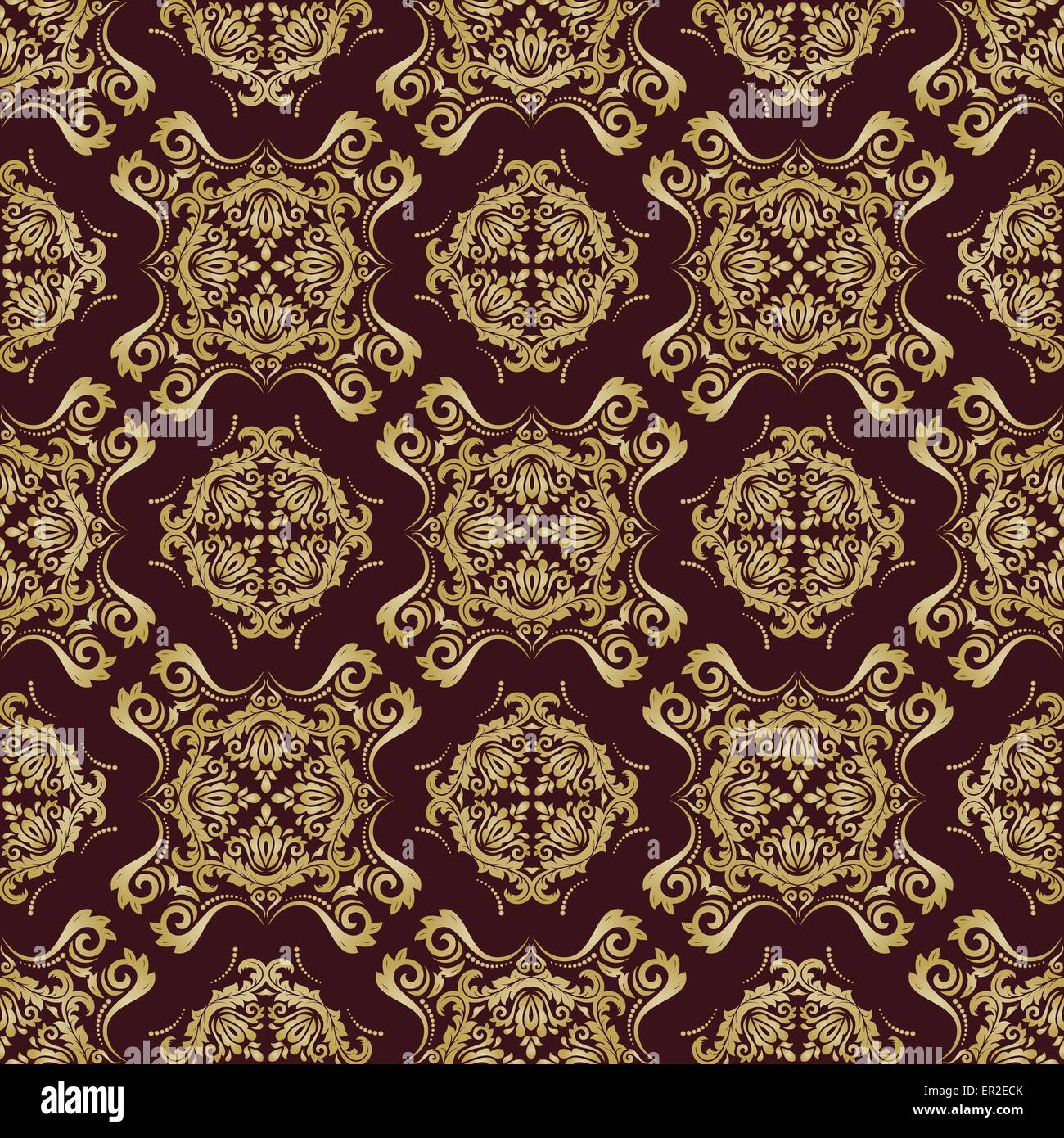 Seamless Orient Vector Background Stock Vector Image & Art - Alamy