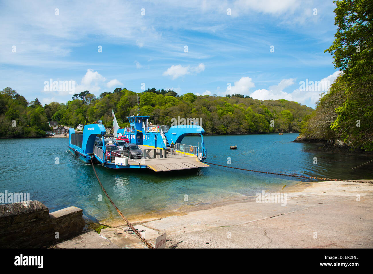 The King Harry Ferry between Feock and Philleigh, is a chain ferry ...