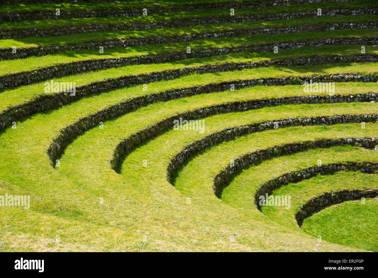 Gwennap Pit, near St Day, Cornwall. This open air amphitheatre was a ...