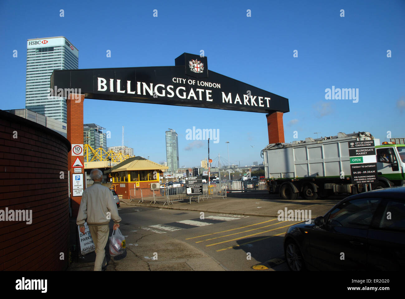 Billingsgate Fish Market Entrance High Resolution Stock Photography and ...