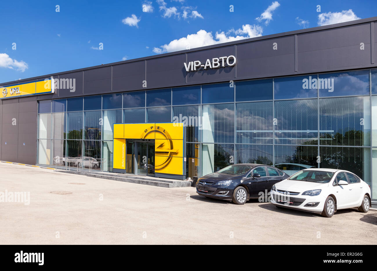 Office of official dealer Opel. Opel is a German automobile ...