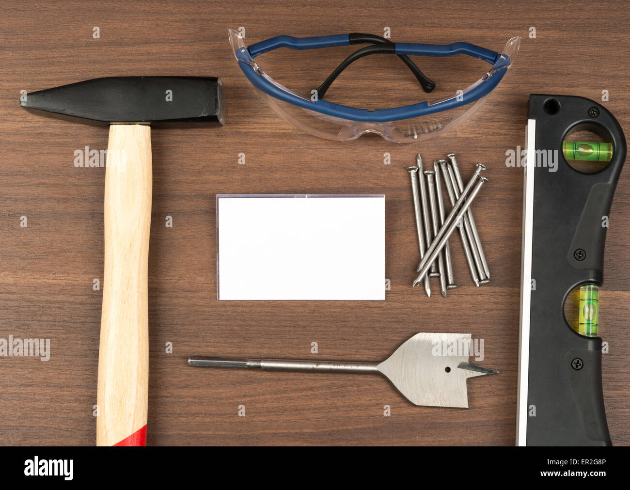 Different working tools Stock Photo - Alamy