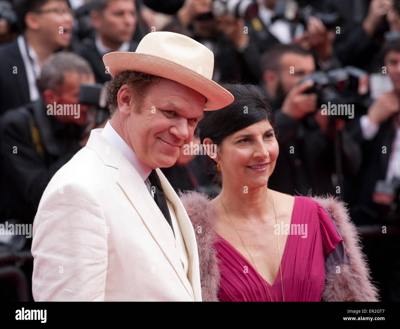 Cannes, France, 24th May, 2015. Actor John C. Reilly and producer ...