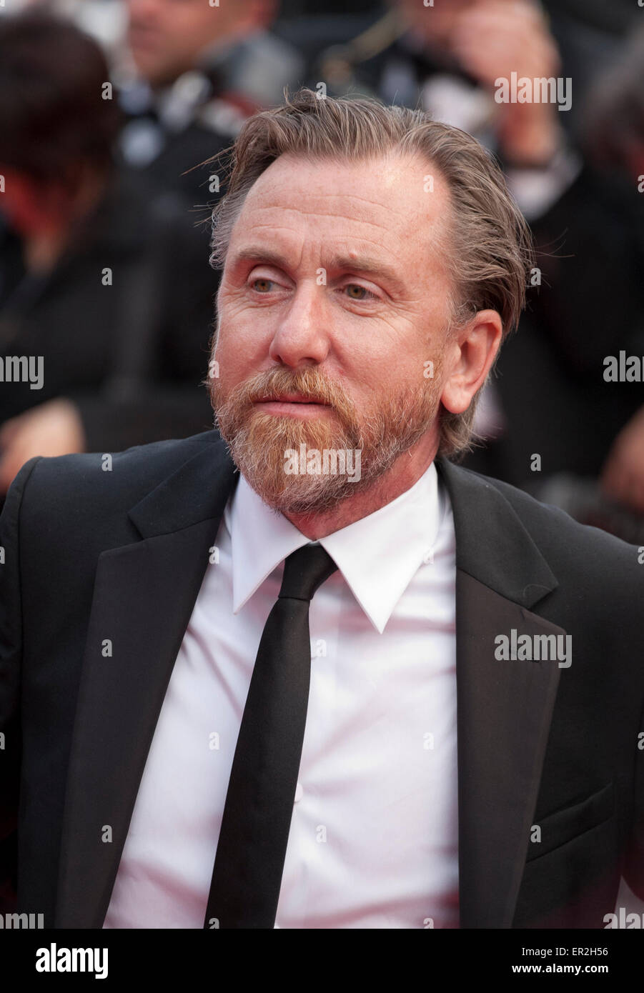 Cannes, France, 24th May, 2015. Actor Tim Roth at the Closing ceremony ...