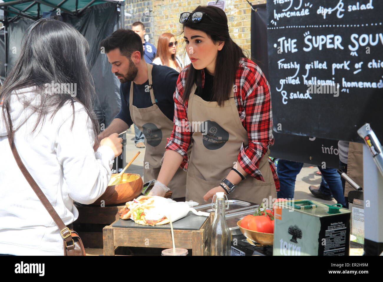 Greek Food Stall High Resolution Stock Photography and Images - Alamy