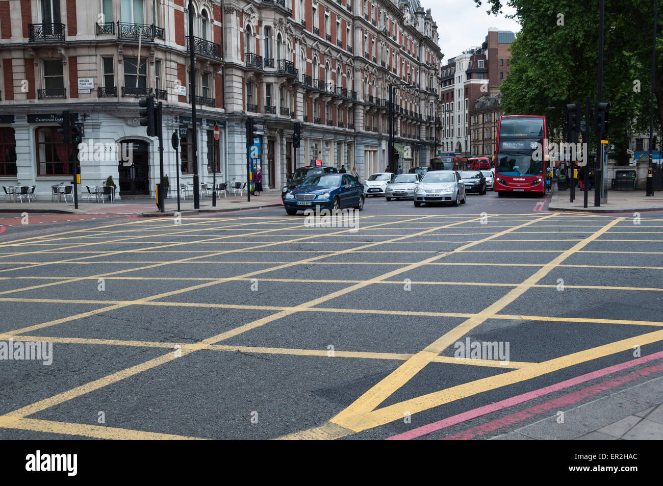 London traffic scene, England Stock Photo - Alamy