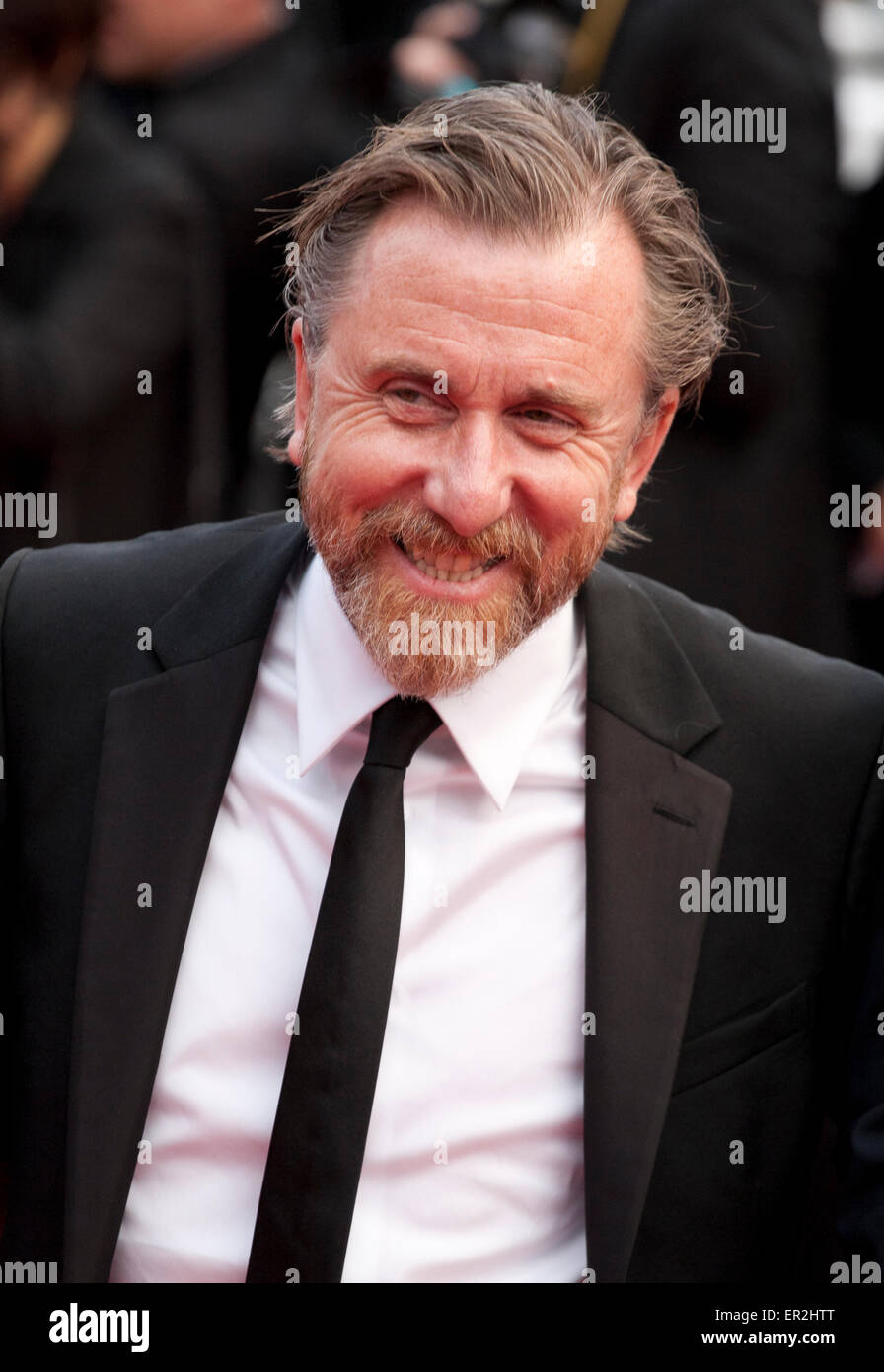 Cannes, France, 24th May, 2015. Actor Tim Roth at the Closing ceremony ...
