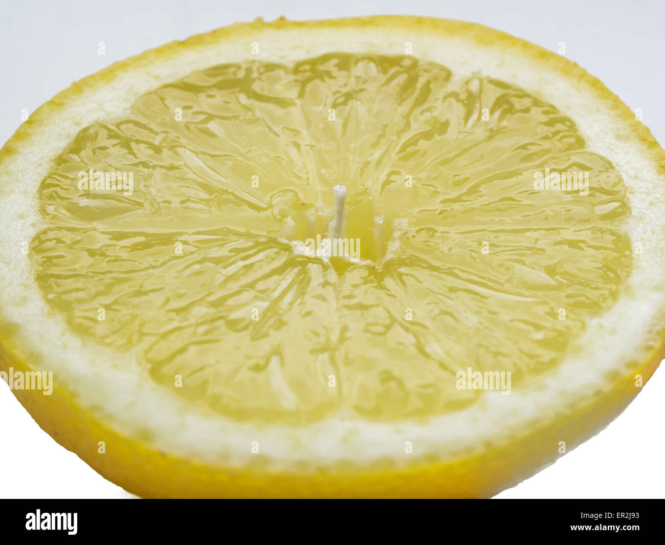 A slice of lemon Stock Photo - Alamy