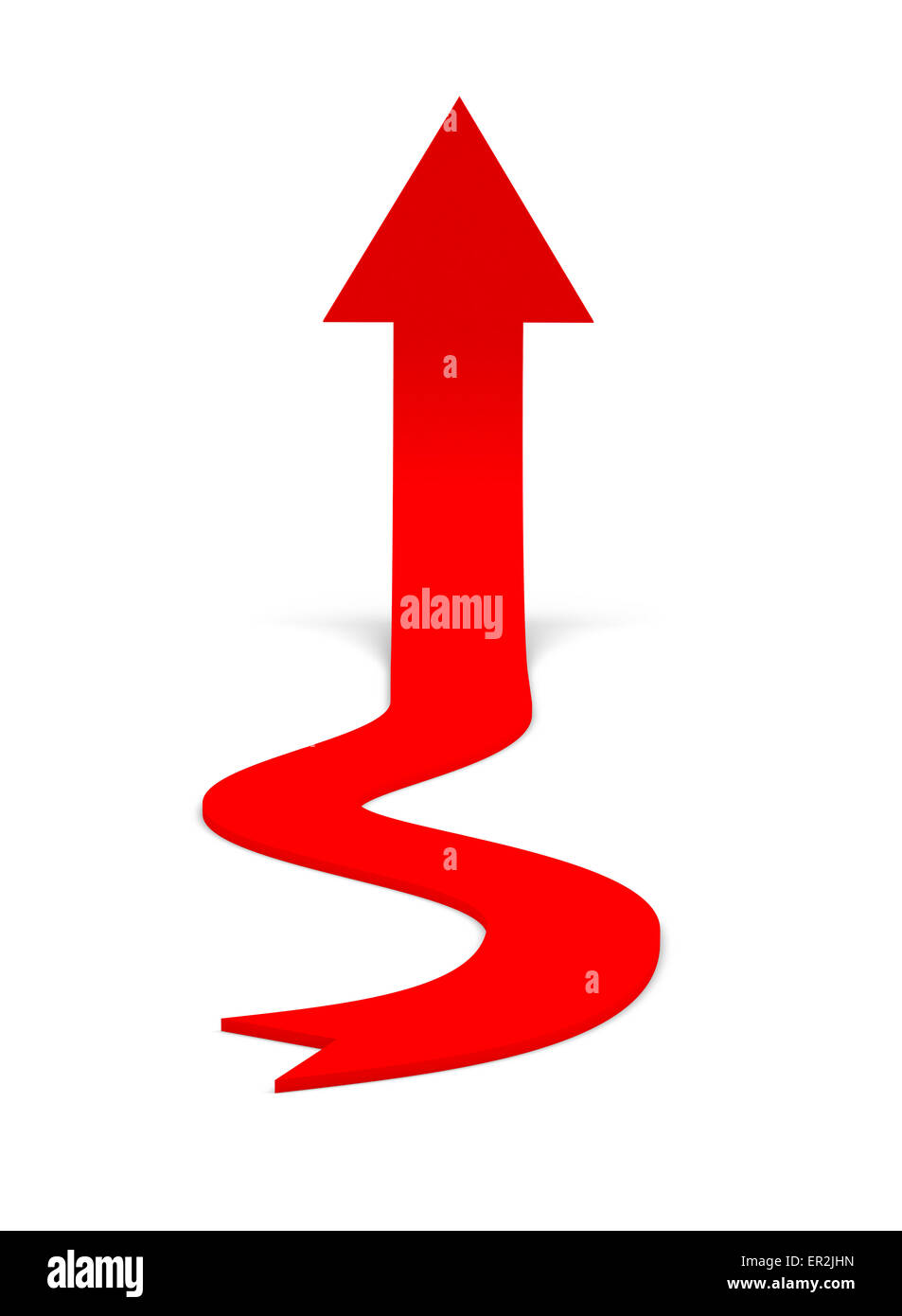 Curving arrow hi-res stock photography and images - Alamy