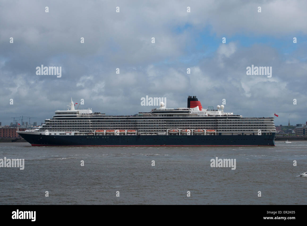 Queent Elizabeth, Three Queens event, Cunard 175th Anniversary ...