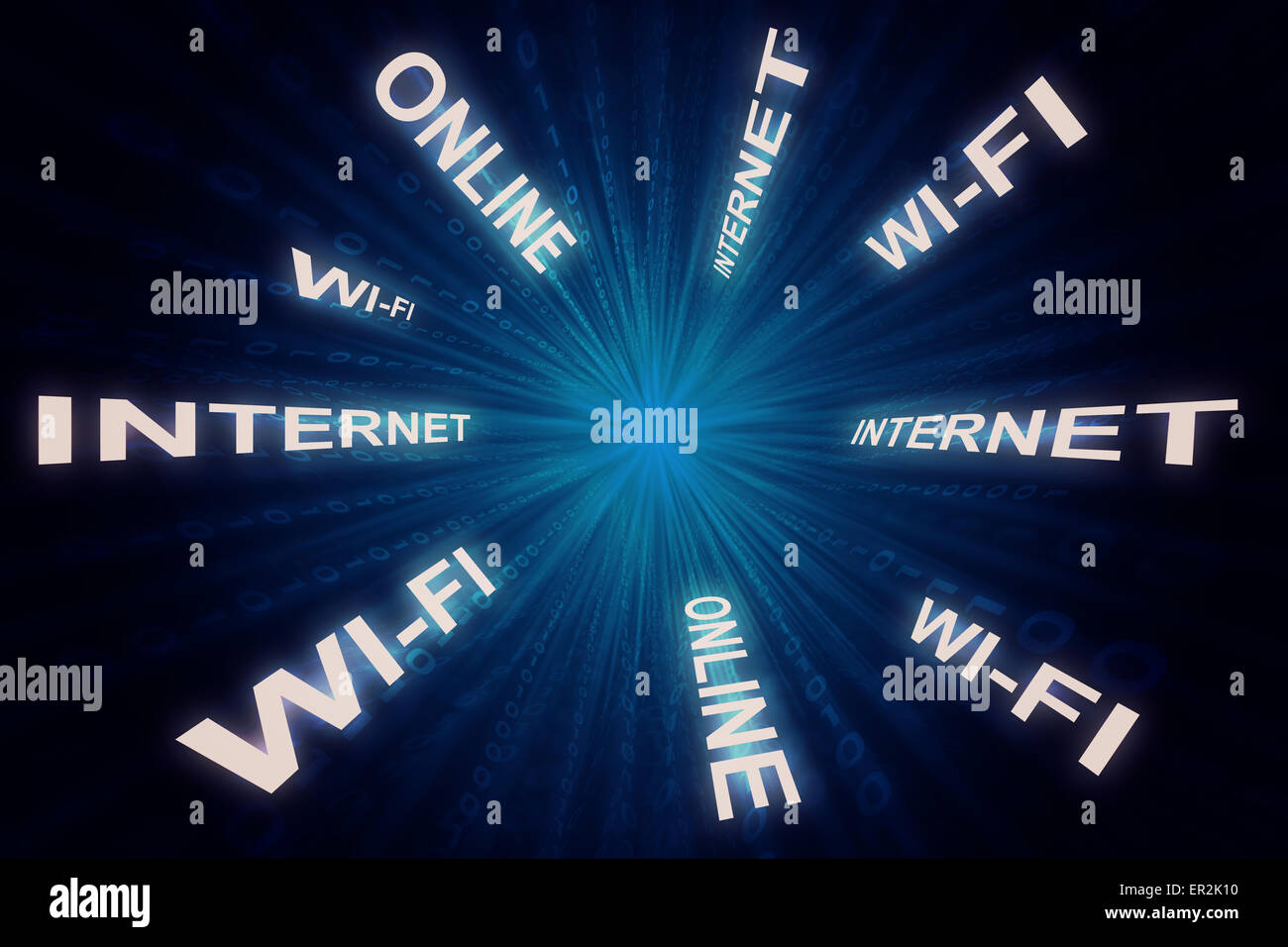 Matrix numbers words hi-res stock photography and images - Alamy