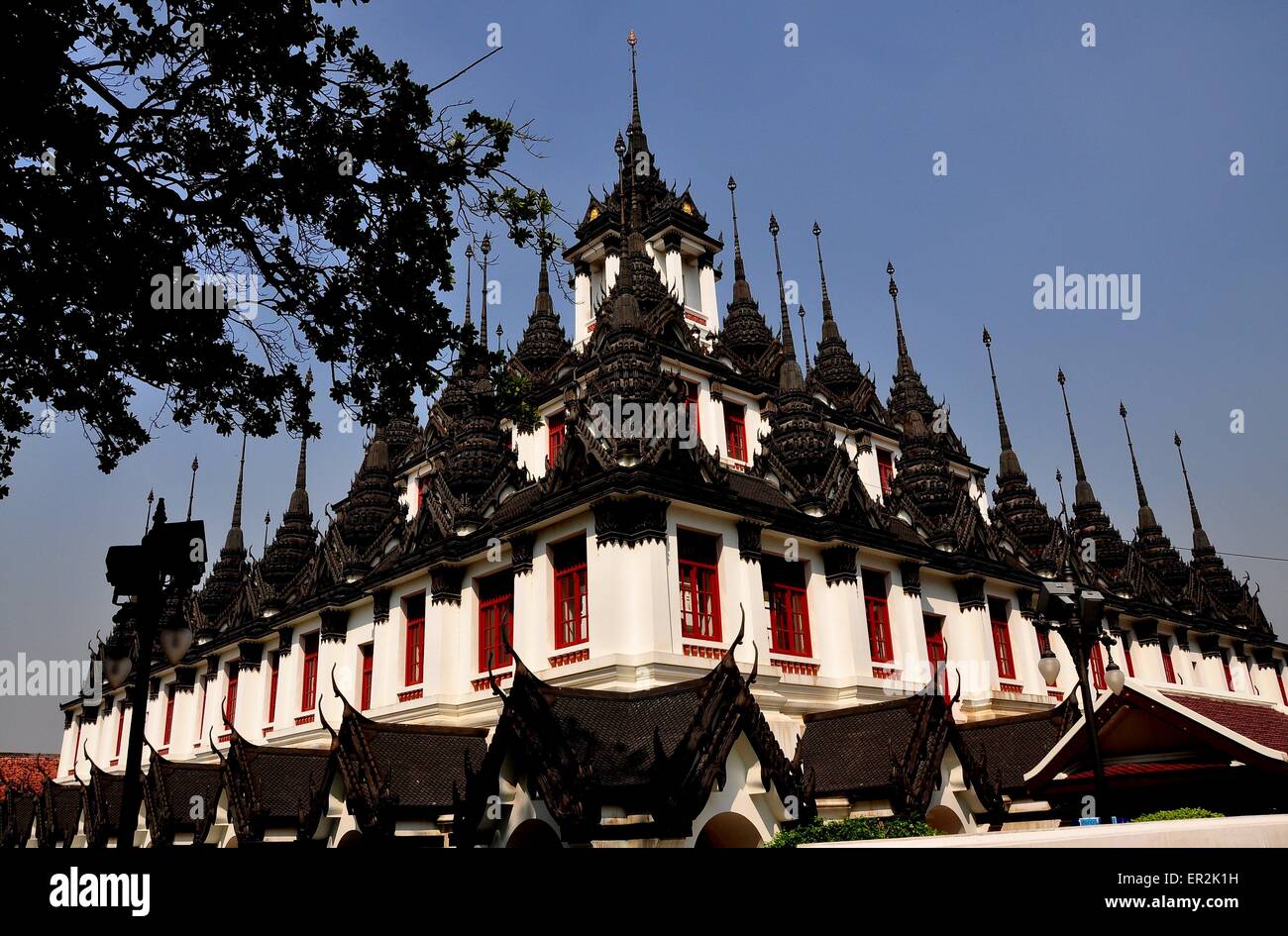 Bangkok, Thailand: Loha Prasat, the Iron Castle, at Wat Ratchanadda ...