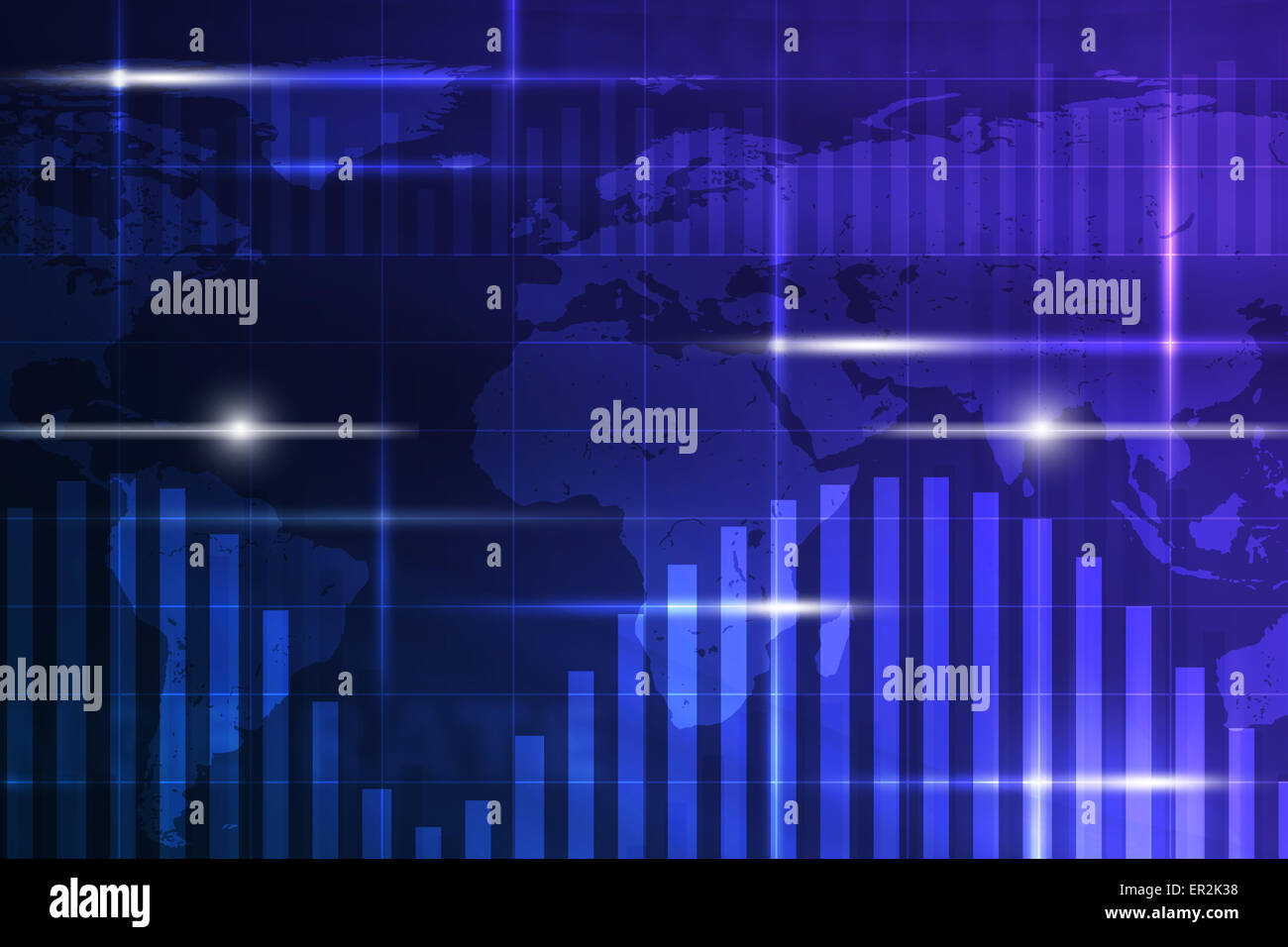 Abstract blue background Stock Photo - Alamy