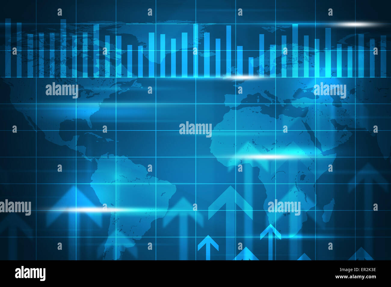 Abstract blue background Stock Photo - Alamy