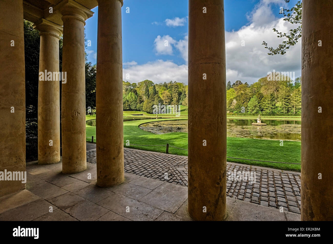 Temple of Piety, Studley Royal landscape gardens, UNESCO World Heritage ...