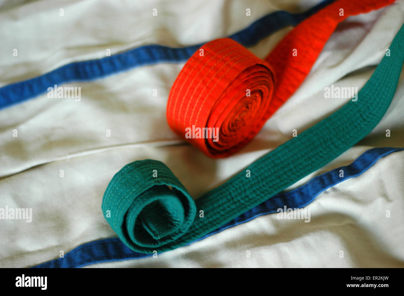 Karate belts hi-res stock photography and images - Alamy