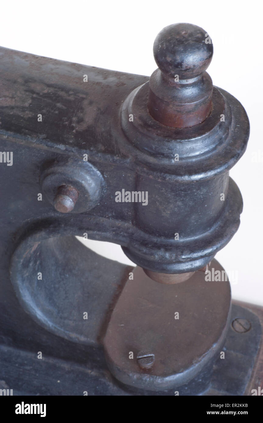 Hand press hi-res stock photography and images - Alamy