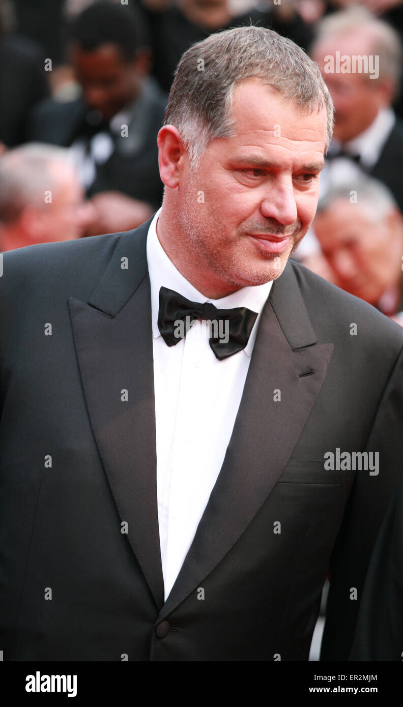 Cannes, France, 24th May, 2015. Director Luc Jacquet at the Closing ...