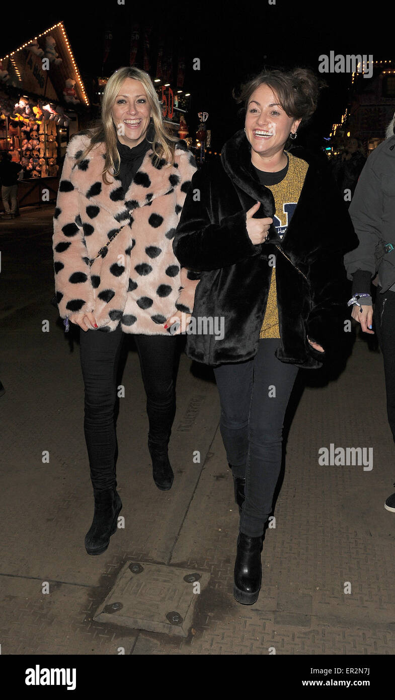 Winter Wonderland VIP Launch at Hyde Park Featuring: Nicole Appleton ...