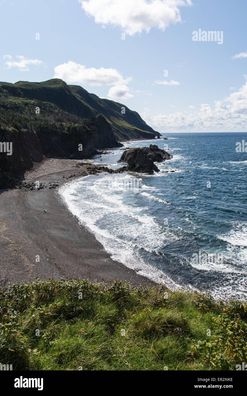 Rugged Newfoundland Coastline in Gros Morne National Park, Canada Stock ...