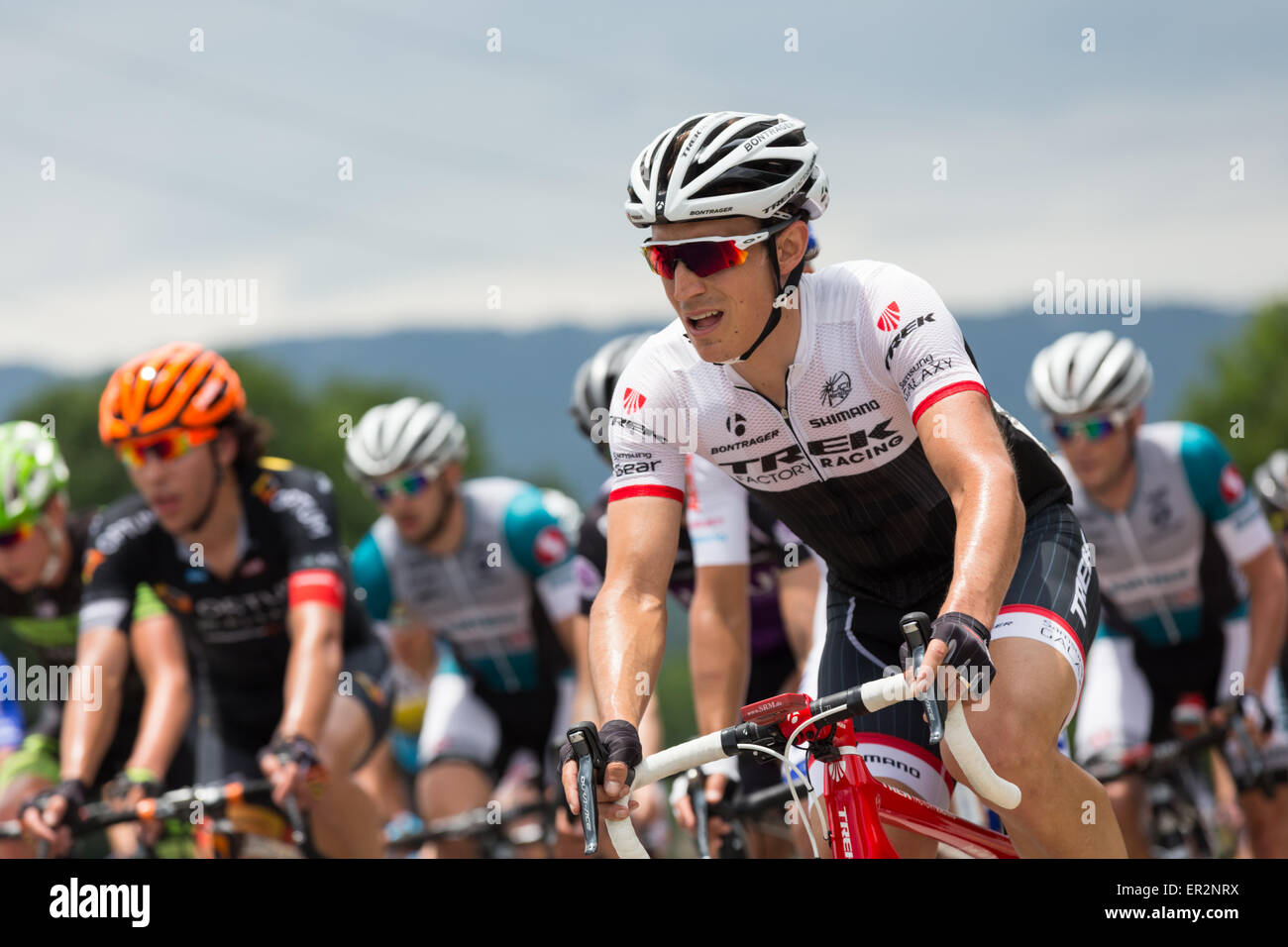 Chattanooga, Tennessee, USA. 25th May, 2015. Eventual winner, Matthew ...