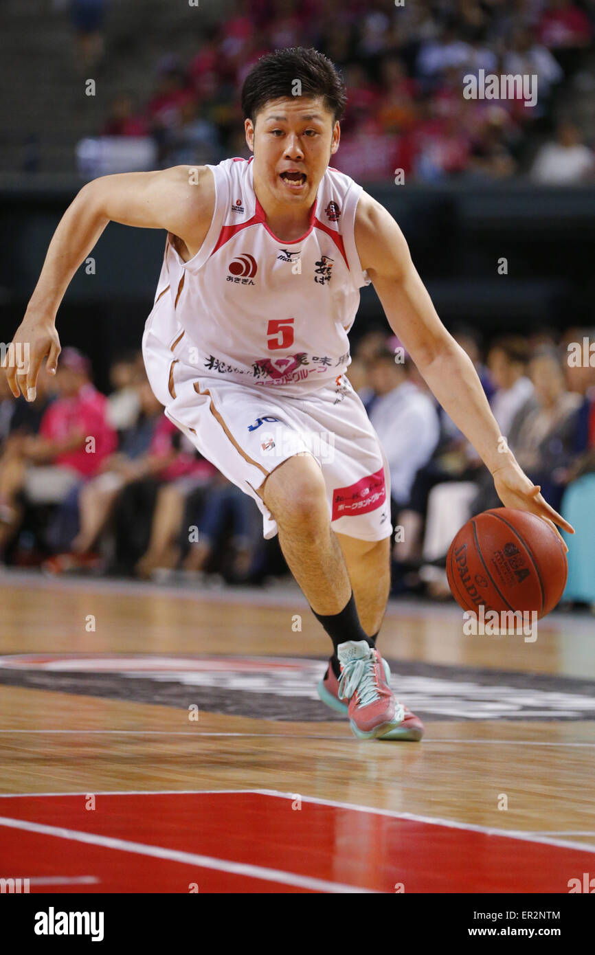 Ariake Coliseum, Tokyo, Japan. 24th May, 2015. Shigehiro Taguchi ...