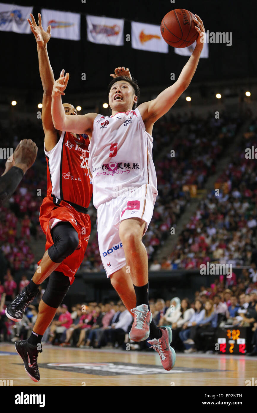 Ariake Coliseum, Tokyo, Japan. 24th May, 2015. Shigehiro Taguchi ...