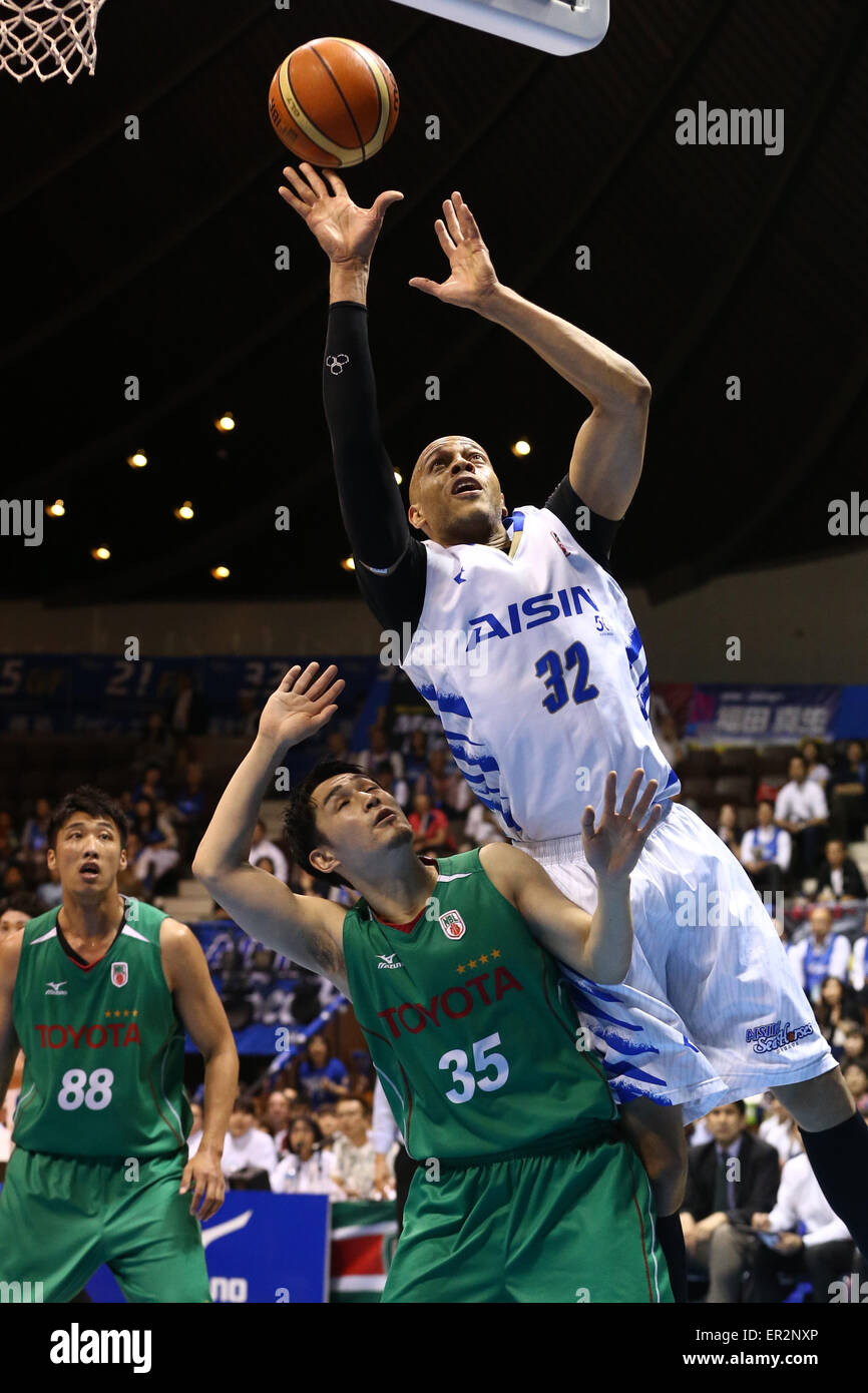 nd Yoyogi Gymnasium, Tokyo, Japan. 25th May, 2015. JR Sakuragi (AISIN ...