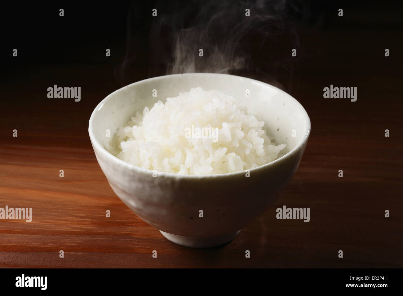 Bowl of rice Stock Photo - Alamy