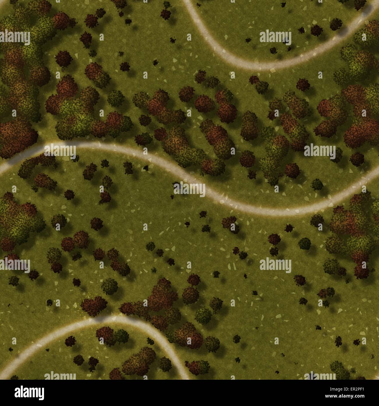 Seamless Green Terrain Background Stock Photo - Alamy
