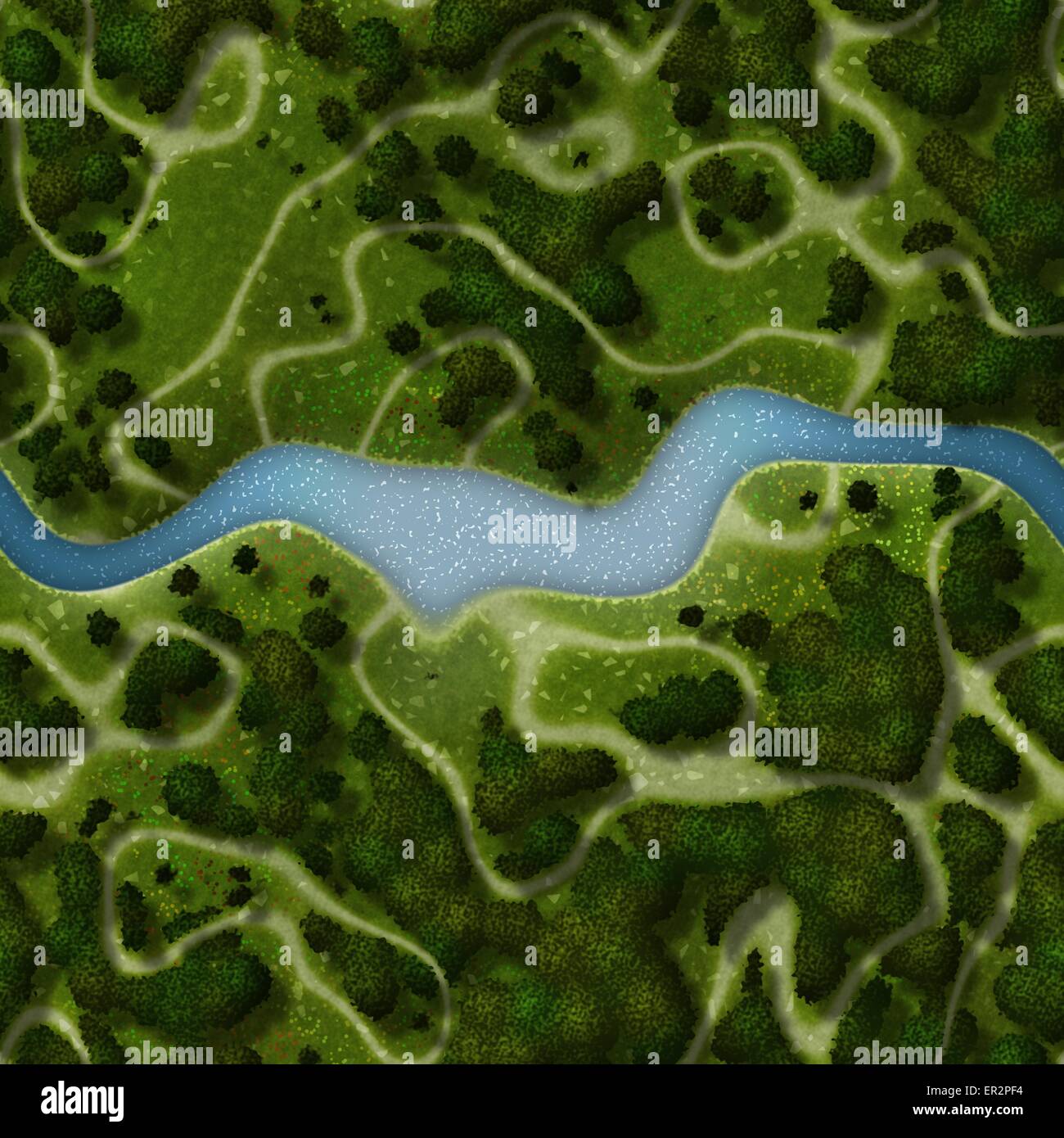 Seamless texture land river hi-res stock photography and images - Alamy