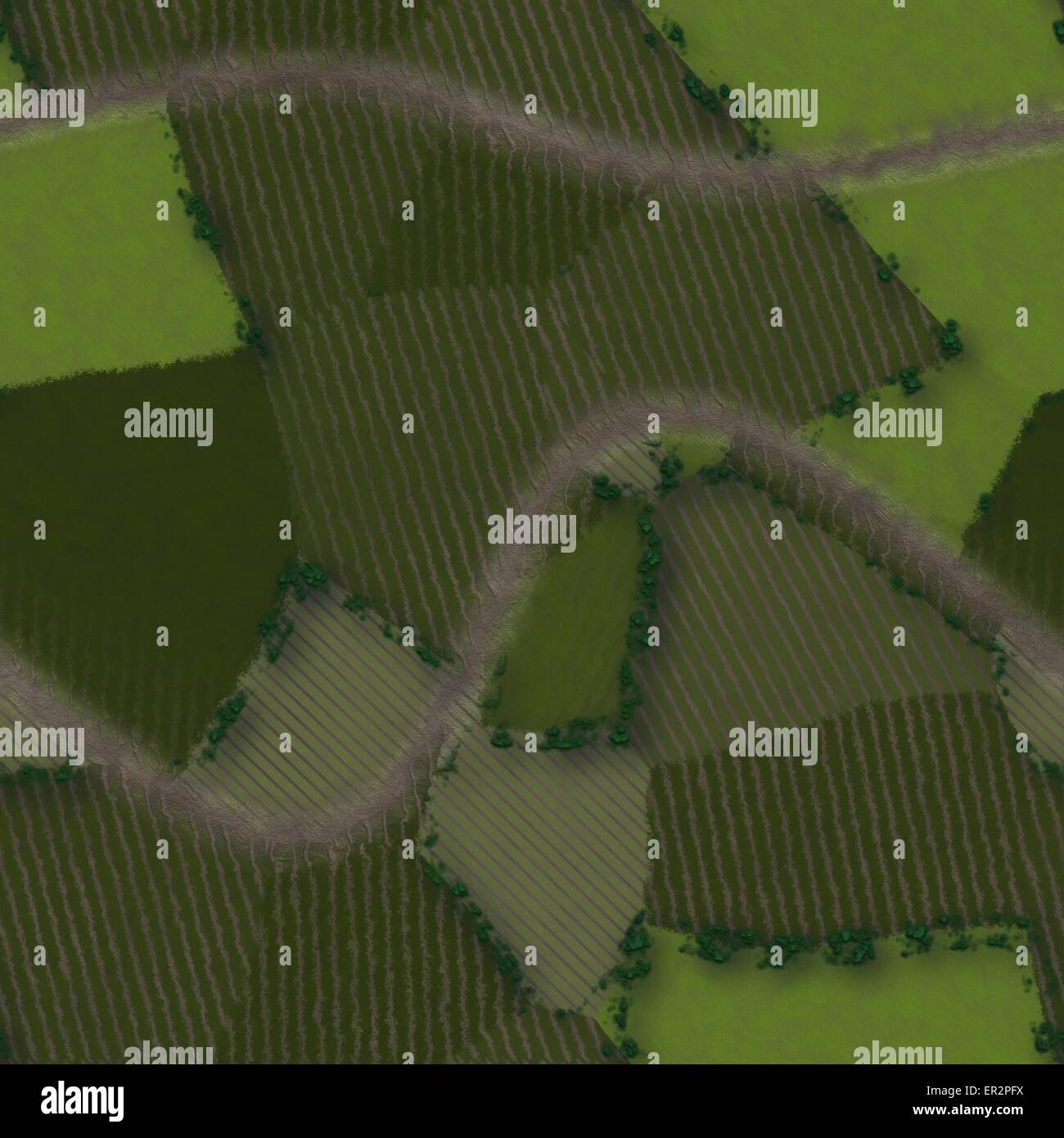 Seamless Green Terrain Background Stock Photo - Alamy