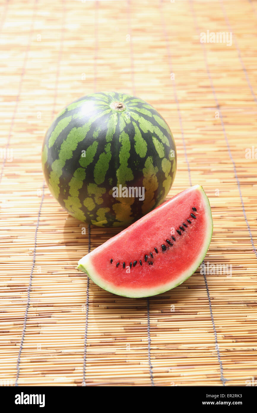 Watermelon cross section hi-res stock photography and images - Alamy