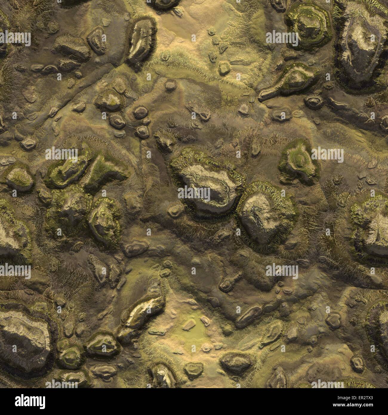 Seamless Stone Terrain Background Stock Photo - Alamy