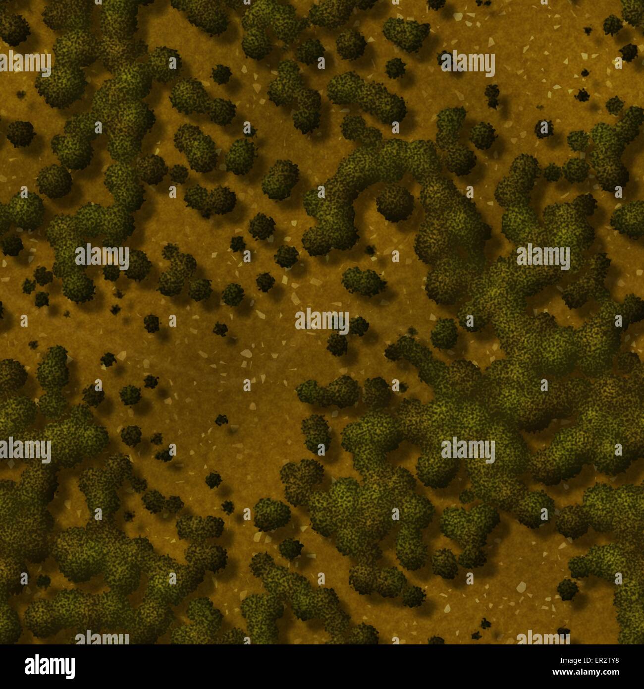 Seamless Green Terrain Background Stock Photo - Alamy